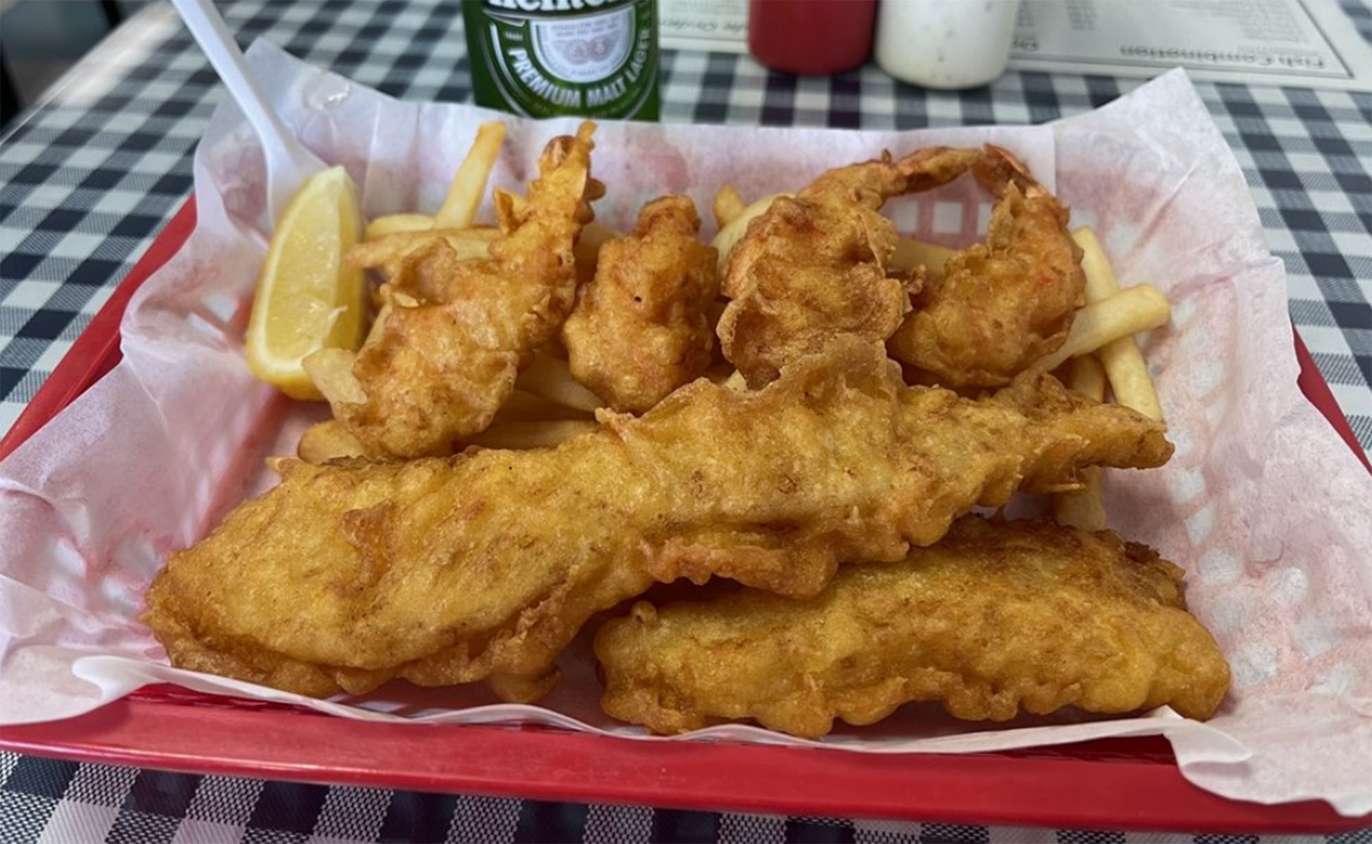 Our Menu - ocean fish and chips